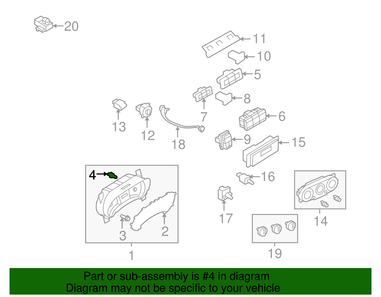 6L2Z-13466-A - Bulb & Socket 2006-2010 Ford | Factory Parts King