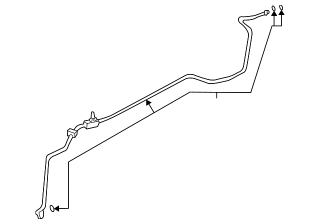 88710-0E011 - Liquid Line For 2004-2006 Lexus RX330 | Lexus OE Parts