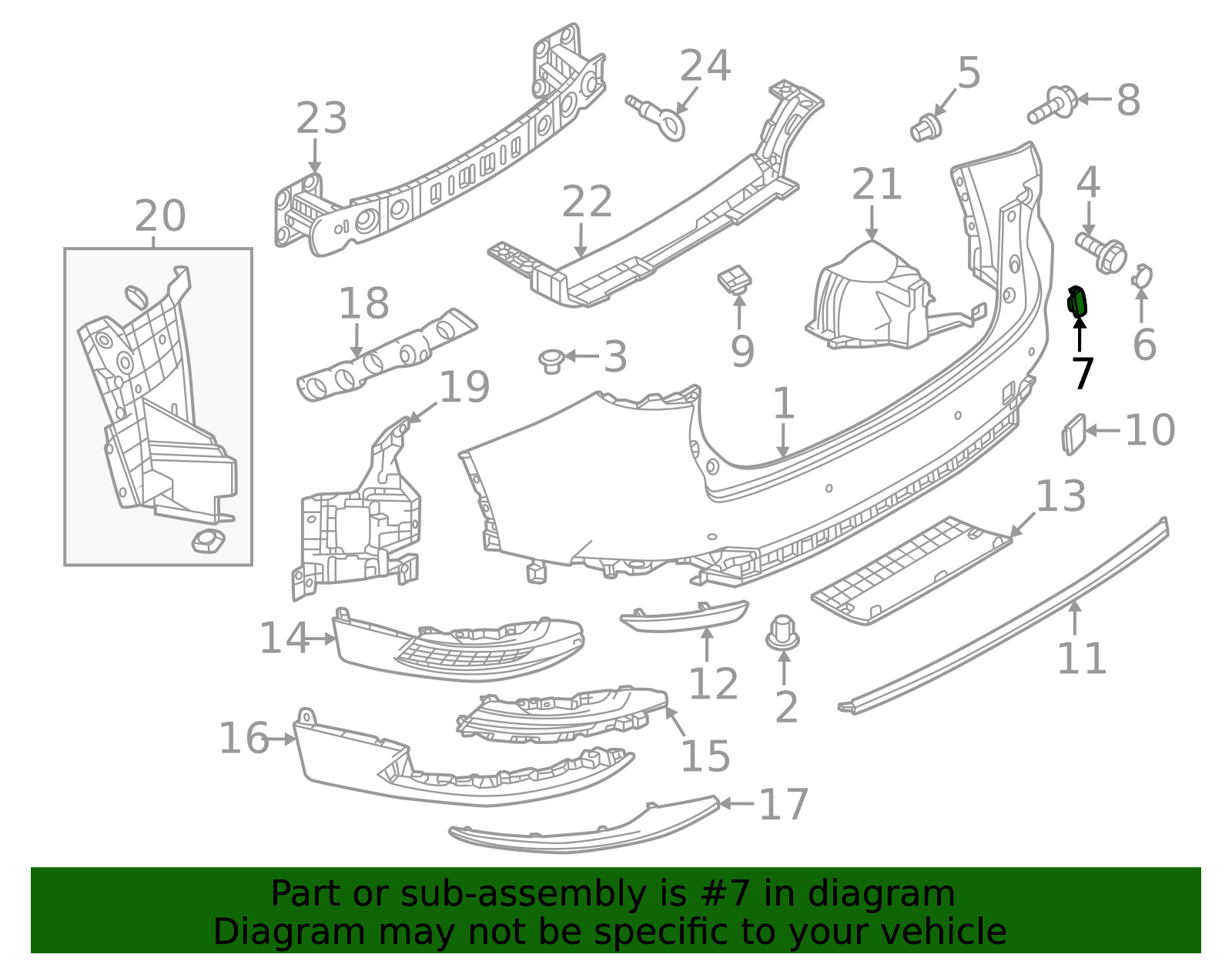 KAAA-50-5A1-BB - Bumper Cover Cap 2024-2025 Mazda | MazdaParts.US Store