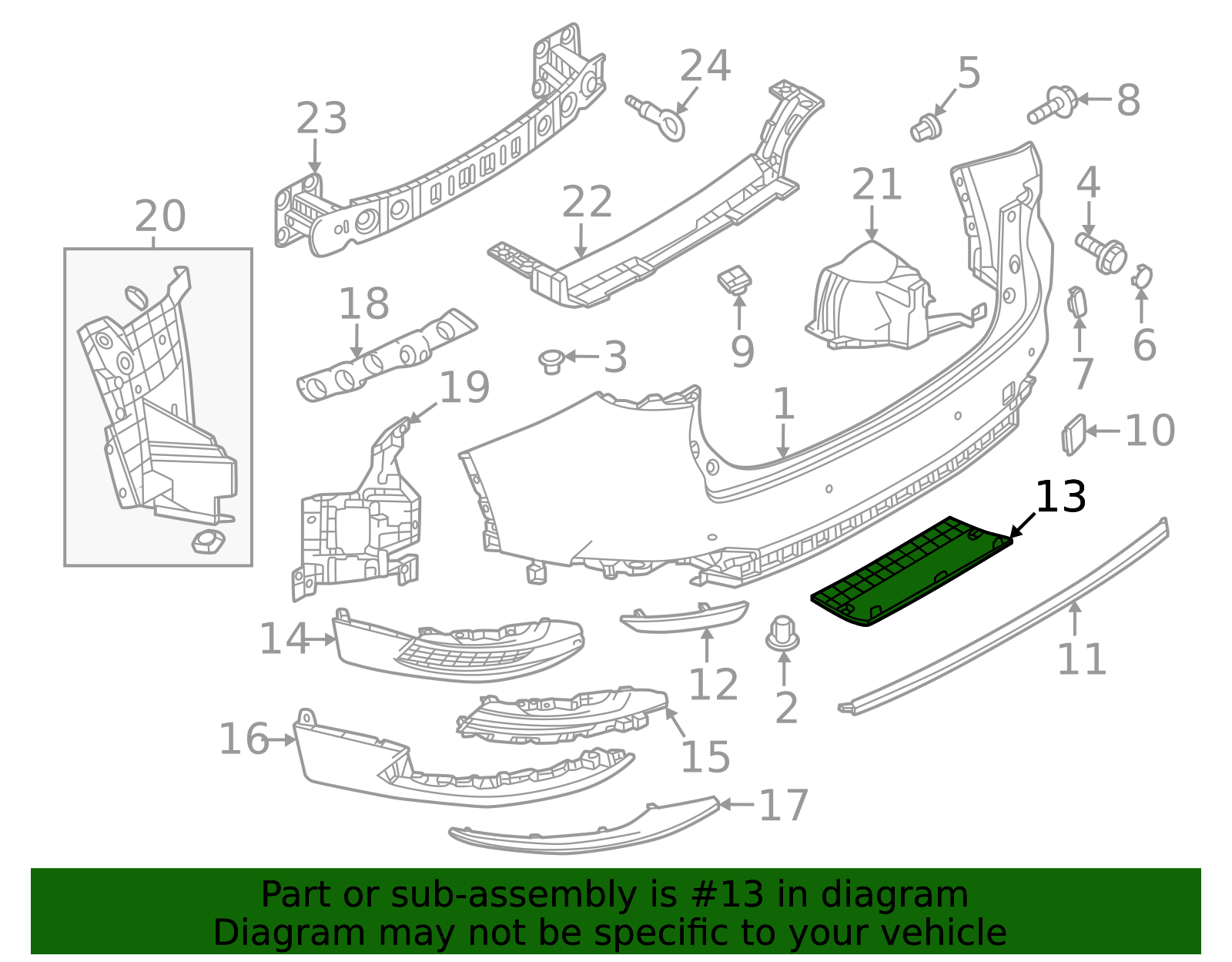 2024-2025 Mazda Lower Cover KMV6-50-222 | TascaParts