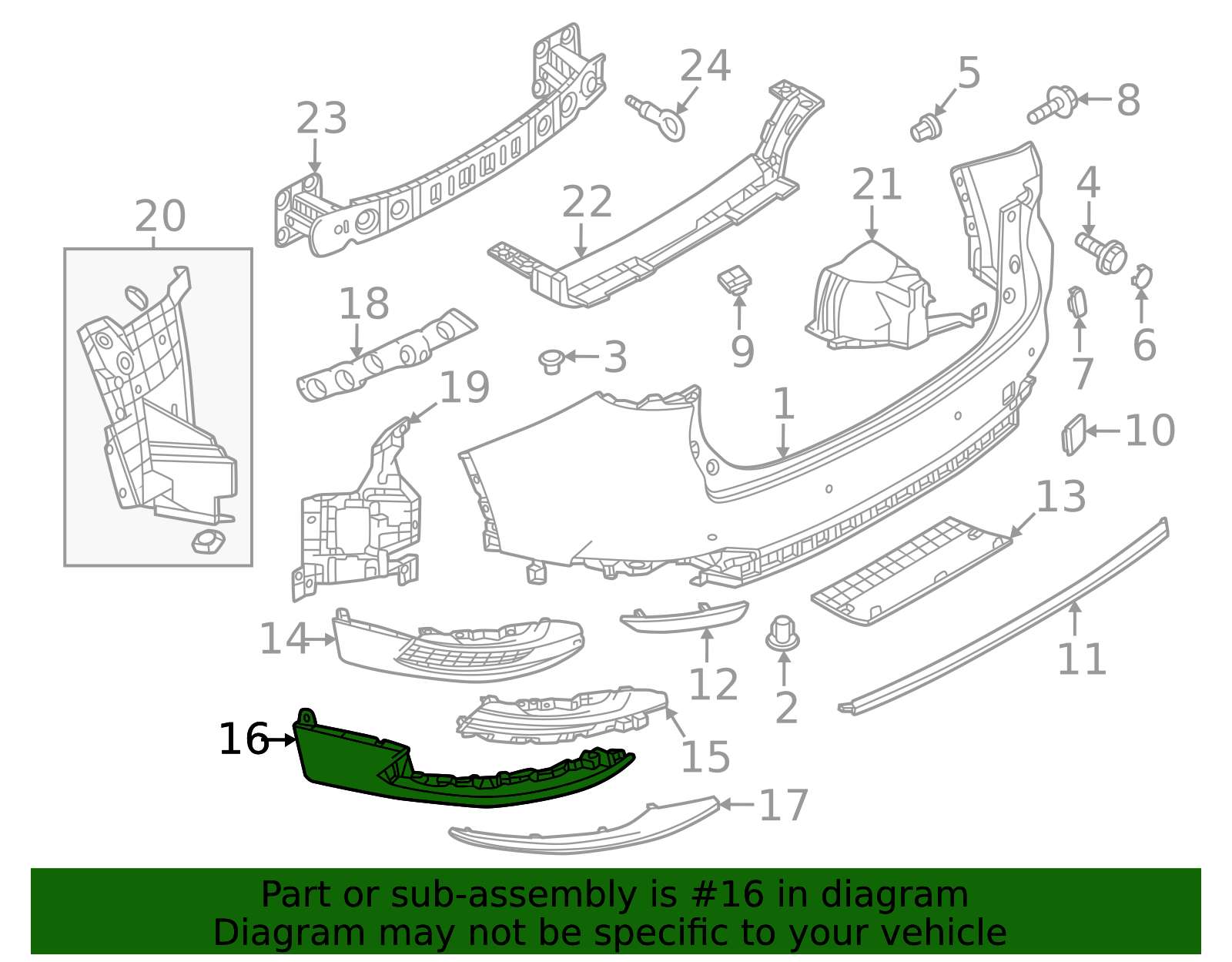 Corner Molding | KMV9-50-231A-BB | Mazda Online Parts