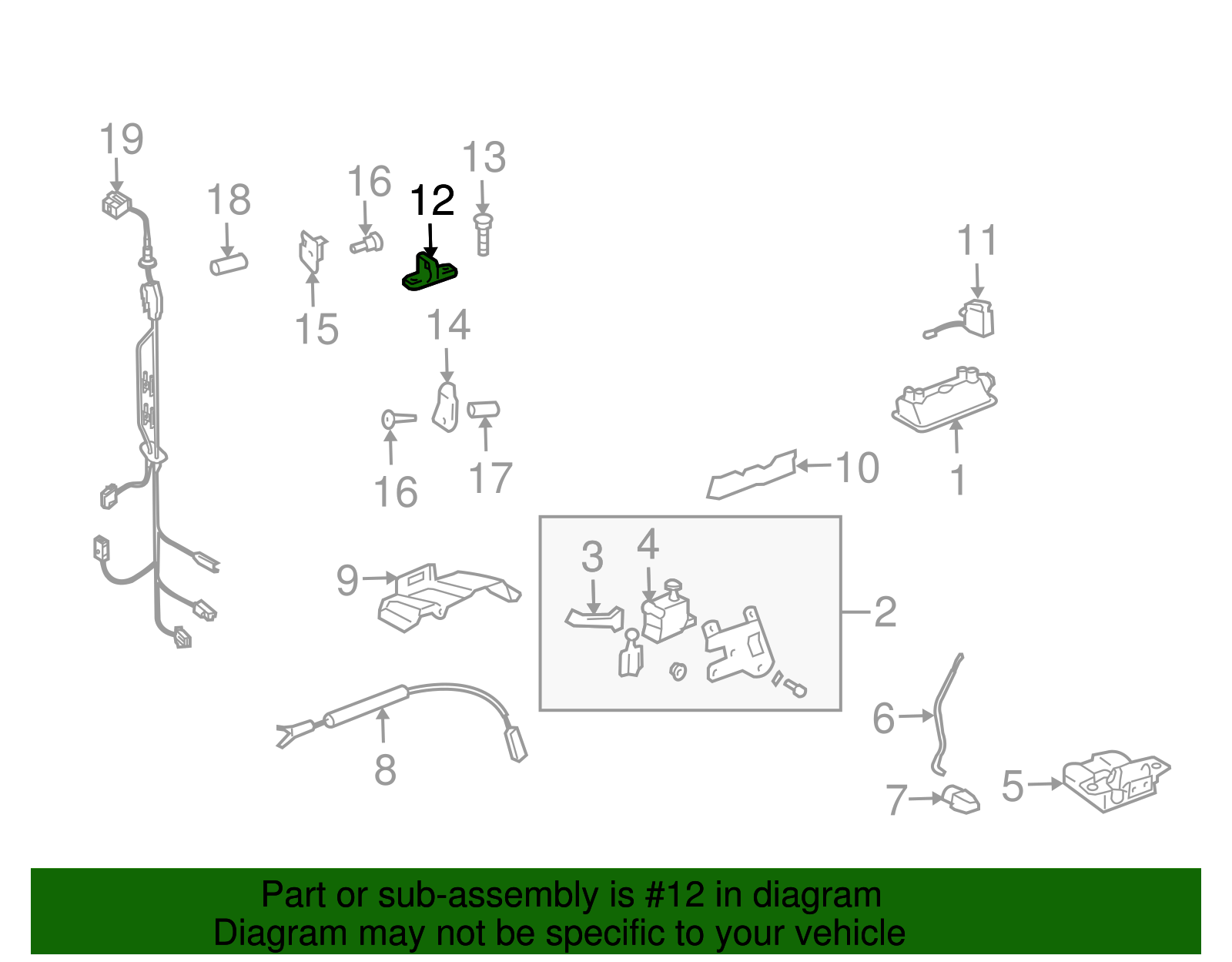2004-2010 Volkswagen Touareg Striker 7H0-827-512-B | VW Direct Auto Parts