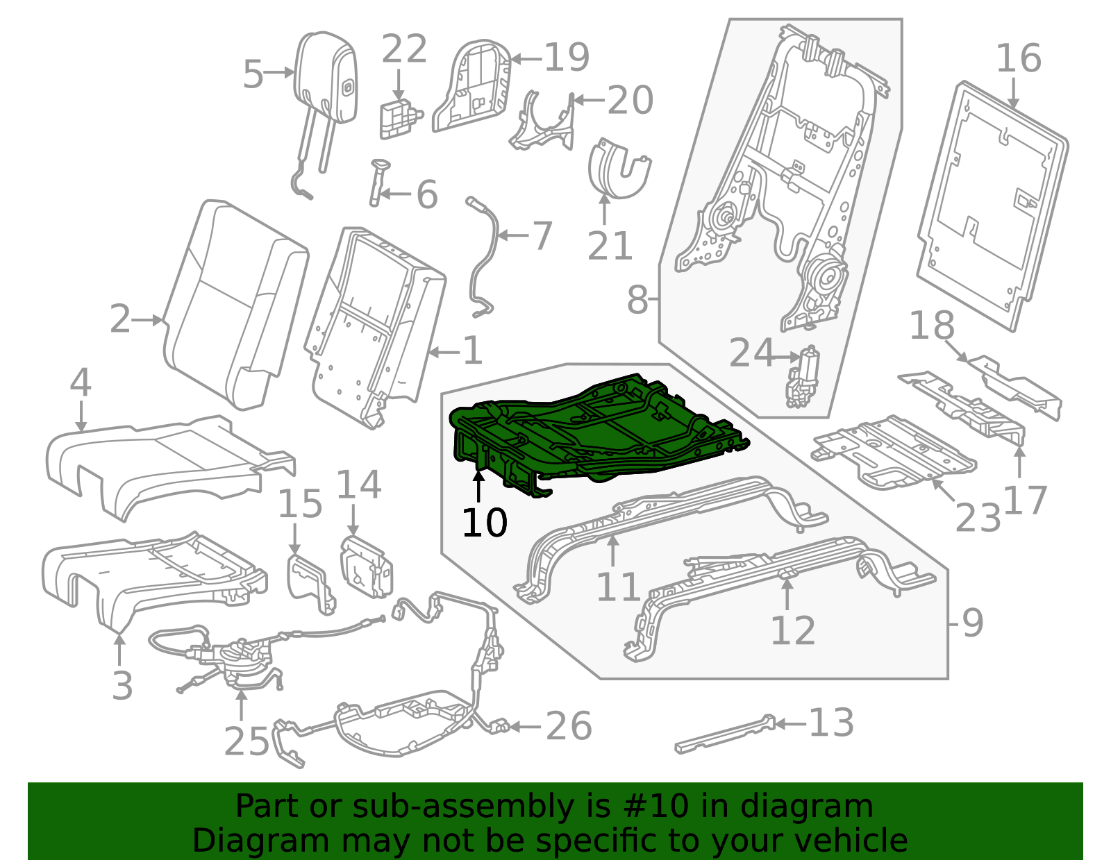 79302-0C010 - 2023-2024 Toyota Sequoia - Frame | Nucar Toyota Parts