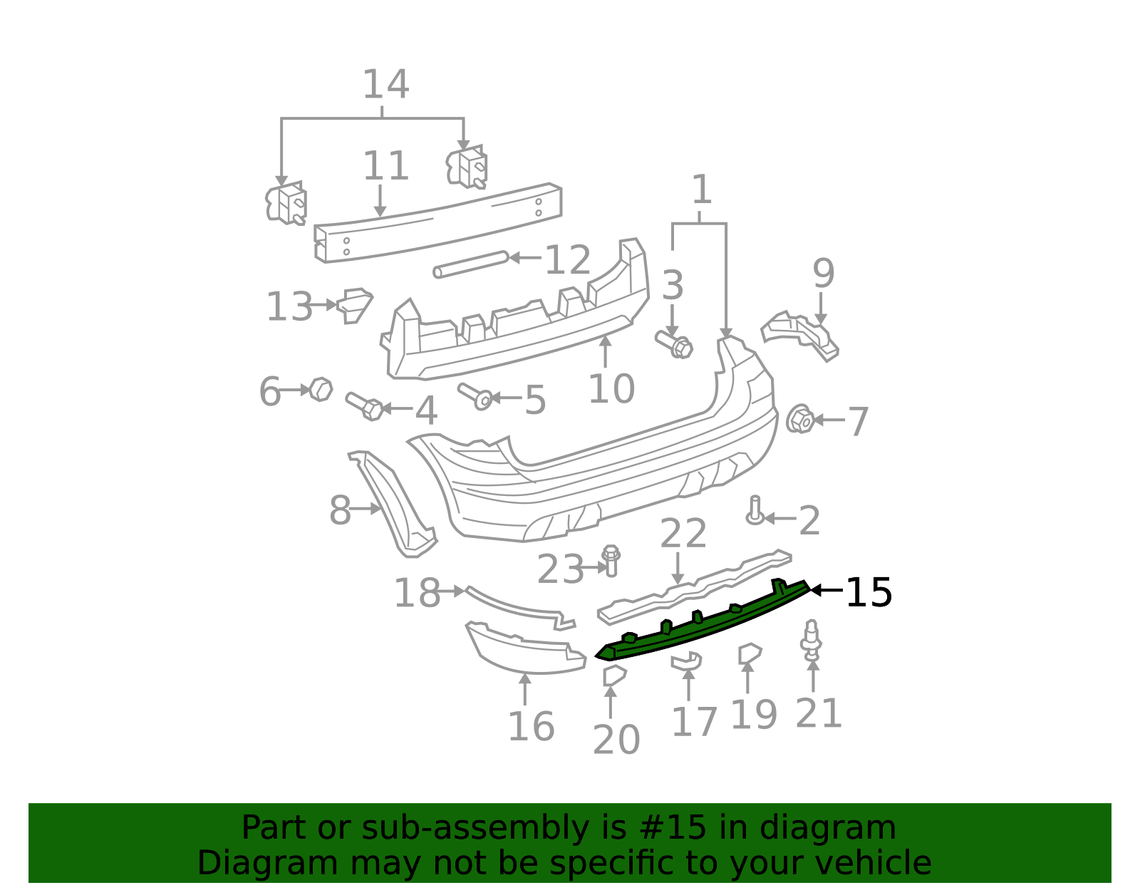 76871-02901 - Spoiler - 2003-2008 Toyota Matrix | Nucar Toyota Parts