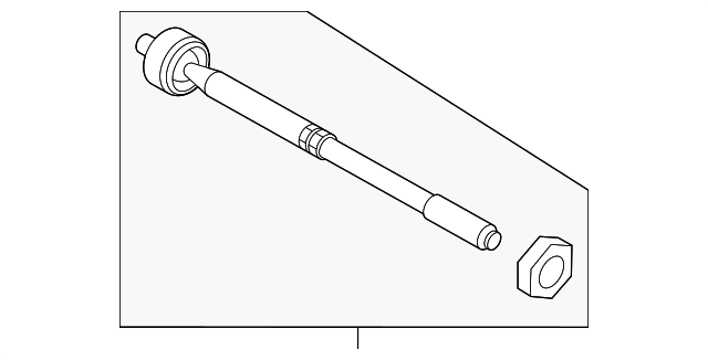 2012-2019 Ford | Inner Tie Rod | AV6Z-3280-F | Walls' Ford Parts