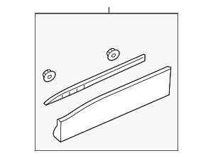 2017-2018 GMC Acadia Lower Molding 84602964 | OEM Parts Online