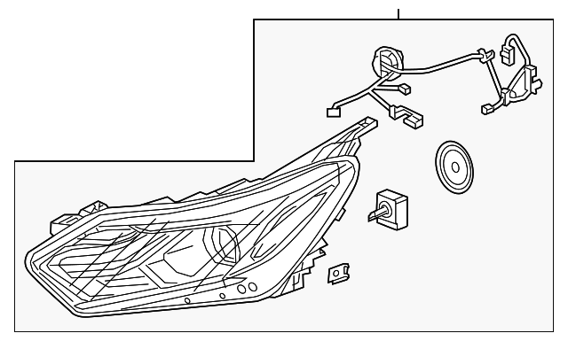 2018-2021 Chevrolet Equinox Headlamp (Replaces Part Number 84428286 ...