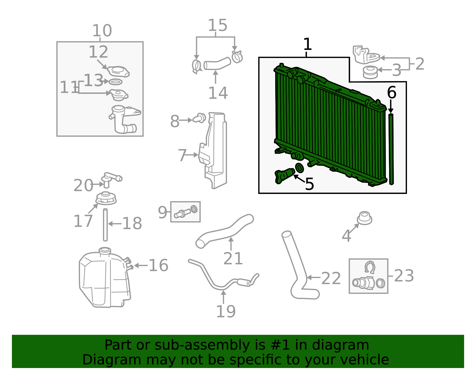2006-2011 Honda Civic | Radiator Assembly | 19010-RNA-A51 | Honda OEM ...