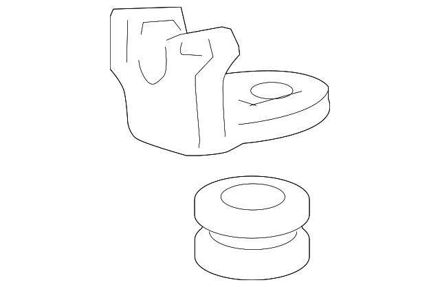 74171-SNA-A00 - Radiator Assembly Upper Bracket - 2006-2013 Honda ...