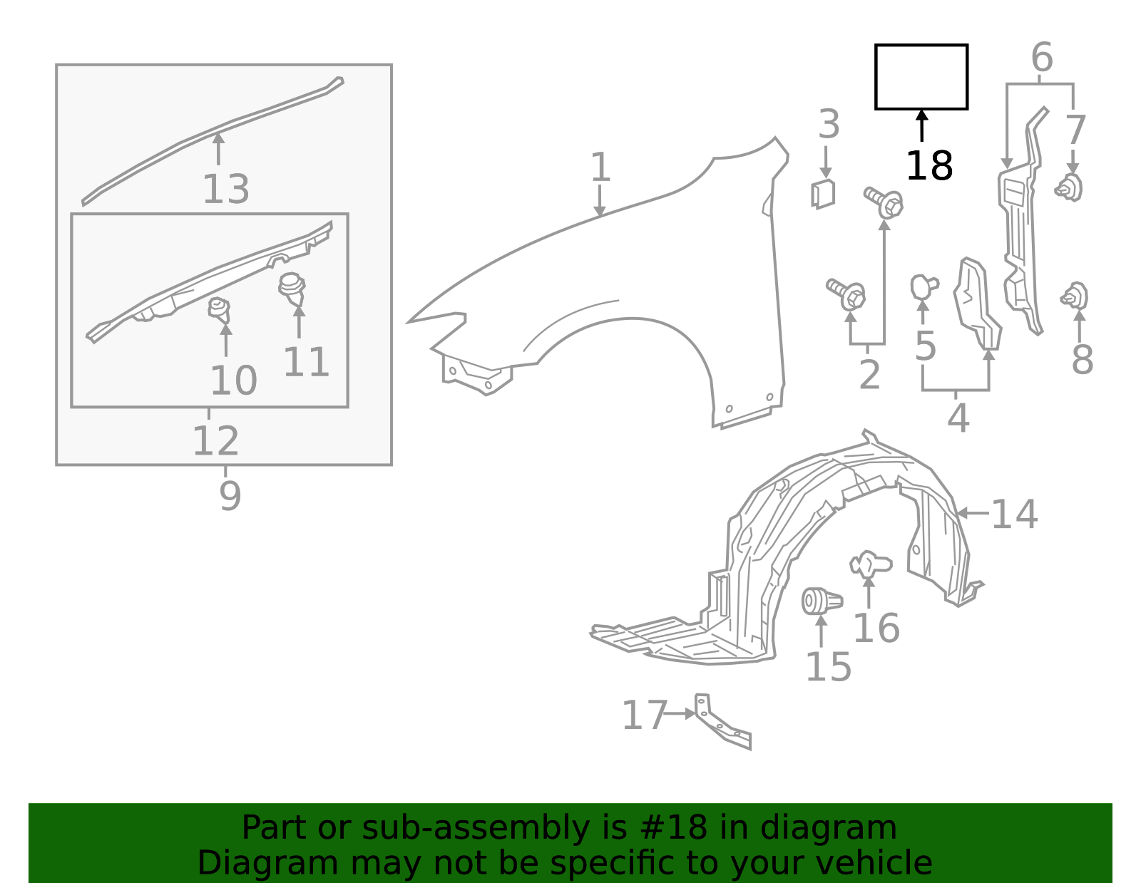 75362-53030 - High-Quality Fender Emblem for AutoNation Parts