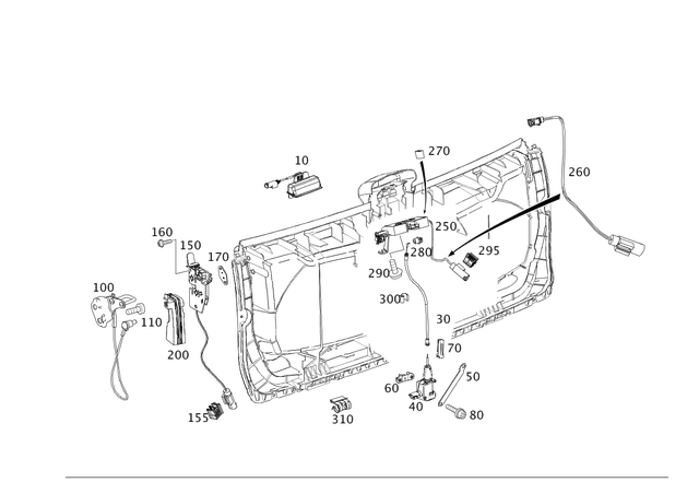Mercedes-Benz Locks & Hardware For Sale | Mercedes-Benz USA Parts