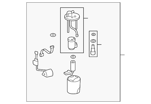 2009-2013 Toyota Fuel Pump Assembly 77020-02291 | OEM Parts Online