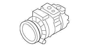 2005-2022 Volkswagen A/C Compressor 1K0-820-808-F | VW Direct Auto Parts