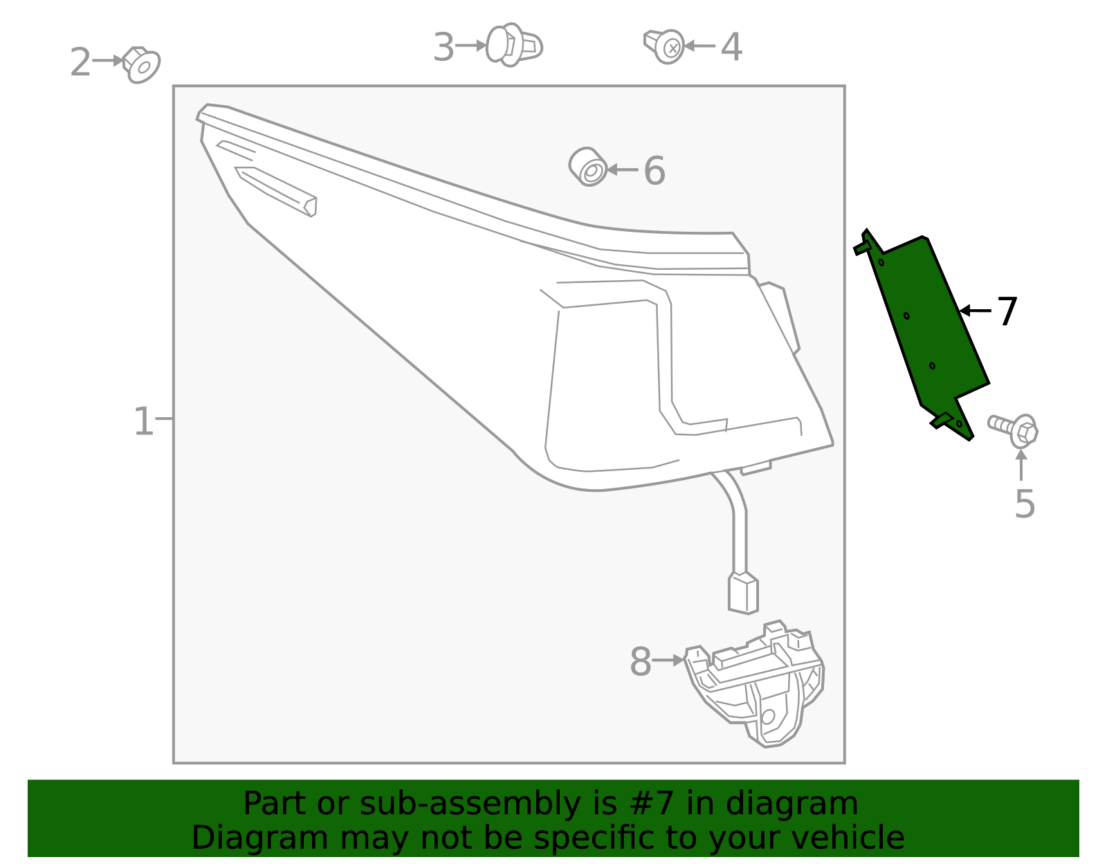 81498-06050 - High-Quality Tail Light Cover for 2019-2025 Lexus ...
