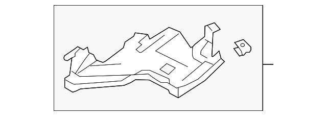 8K0-941-454 - Headlight Bracket 2009-2012 Audi | Audi OEM Parts Guy
