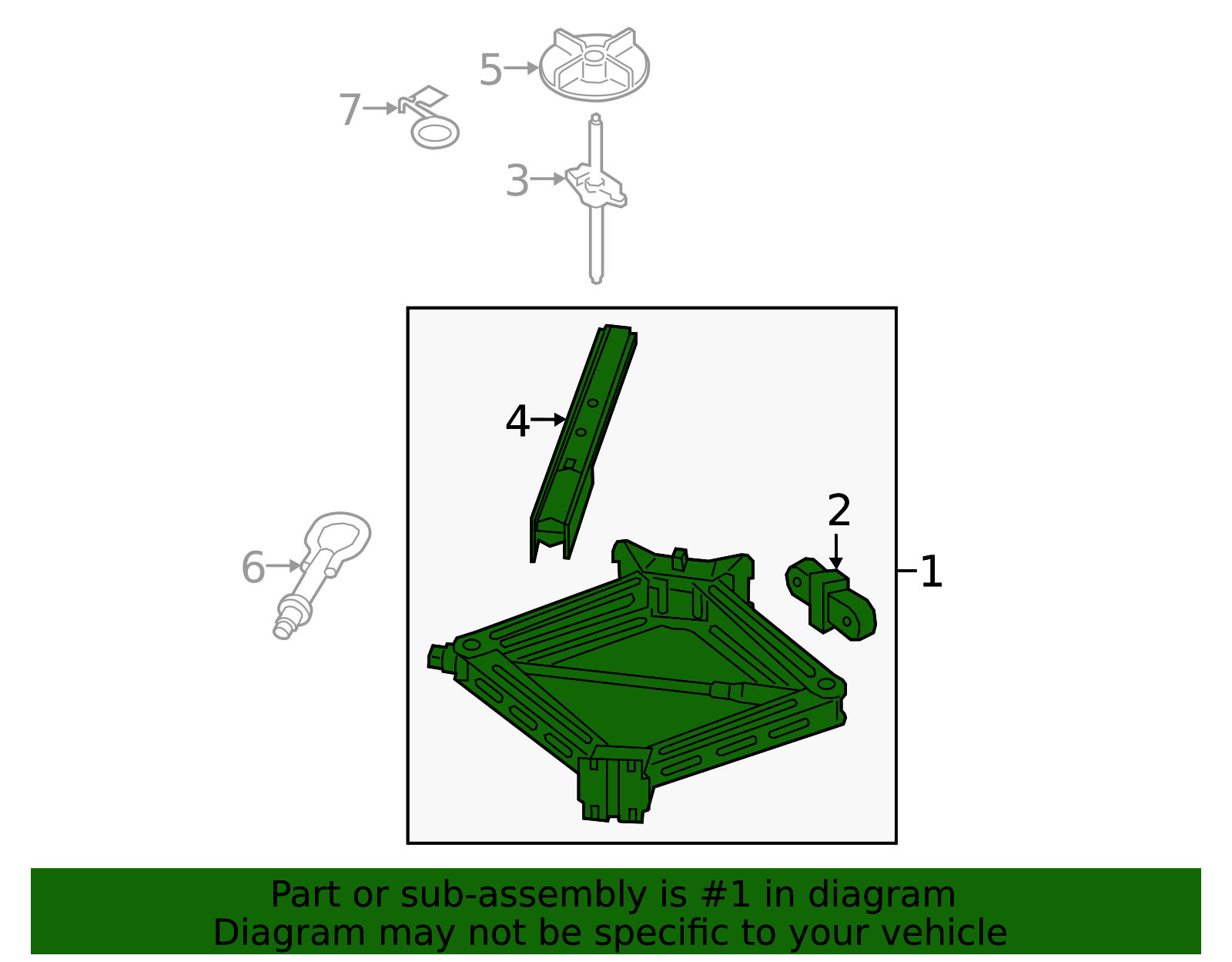 2020-2025 Ford Jack Assembly LB5Z-17080-A | OEM Parts Online