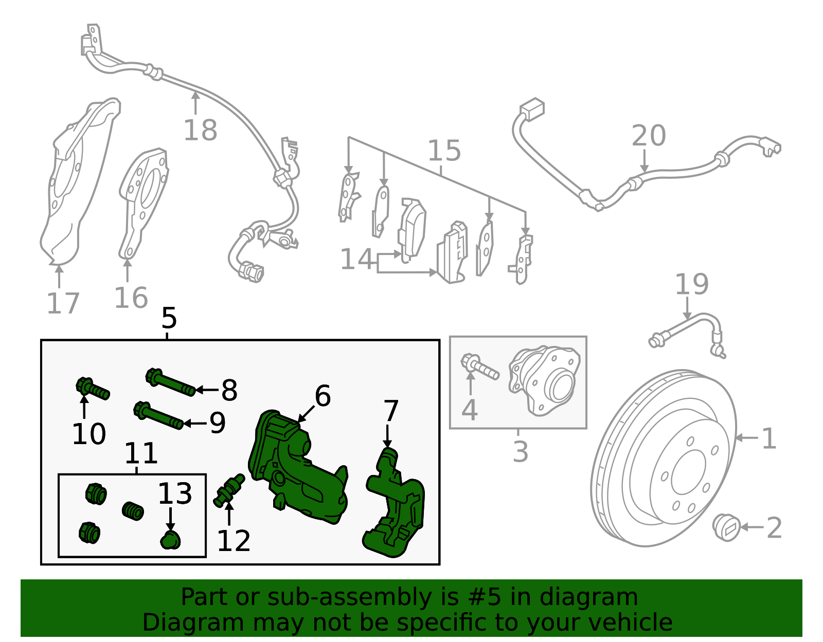Disc Brake Caliper – Clamp Down with Factory Confidence | AutoNation Parts