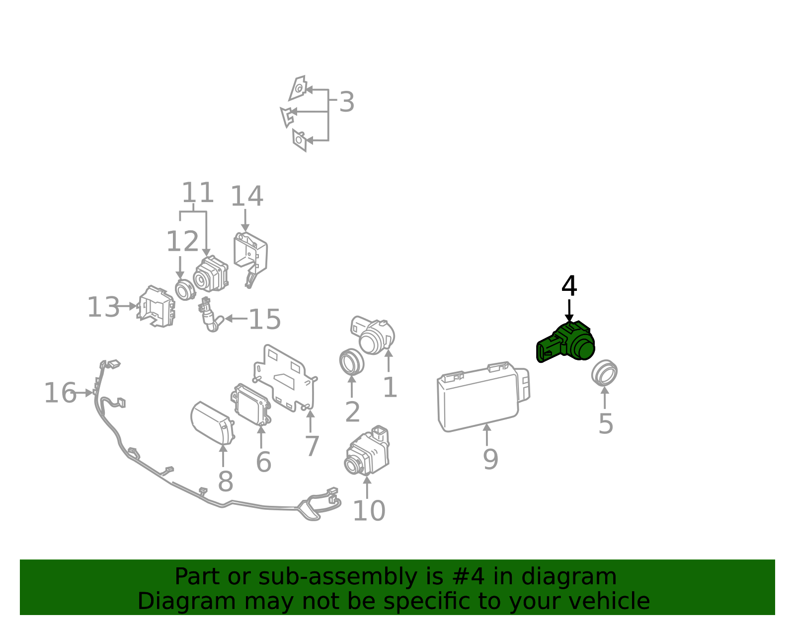 66-20-9-826-951 - 2019-2023 BMW - Sensor | Buy BMW Parts Now
