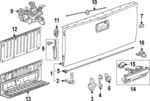 Affordable OEM GM Tailgate Parts Online | GM Parts Center