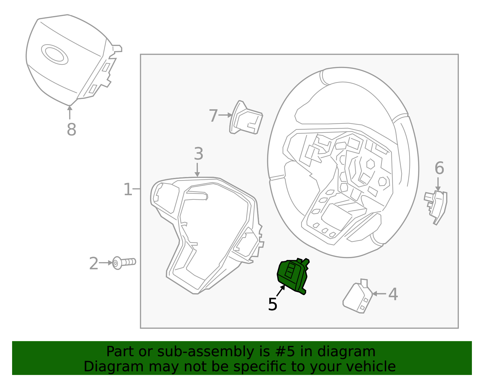 2024-2025 Ford Switch Assembly Control RB5Z-9C888-AC | Ford AutoNation ...