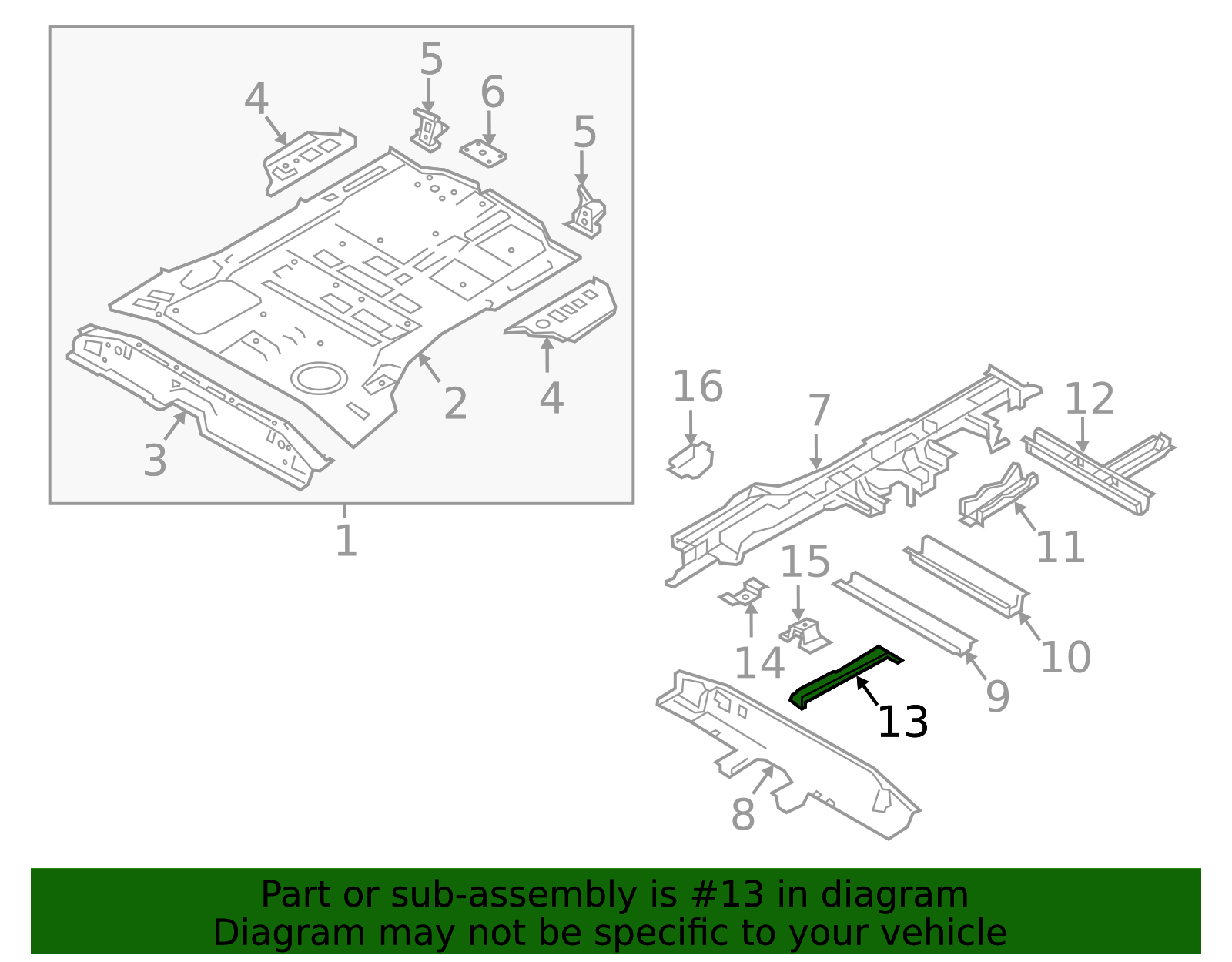 65611-2W000 - High-Quality Seat Frame Bracket for 2013-2018 Hyundai ...