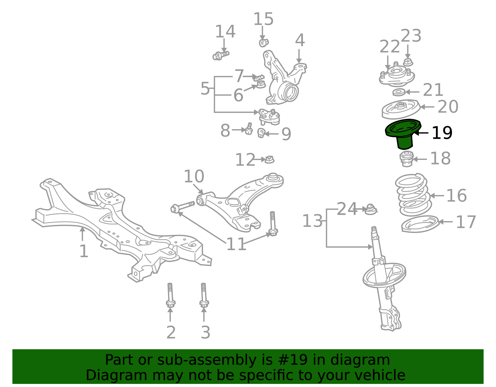 2000-2005 Toyota Upper Insulator 48157-47010 | MotorMotor