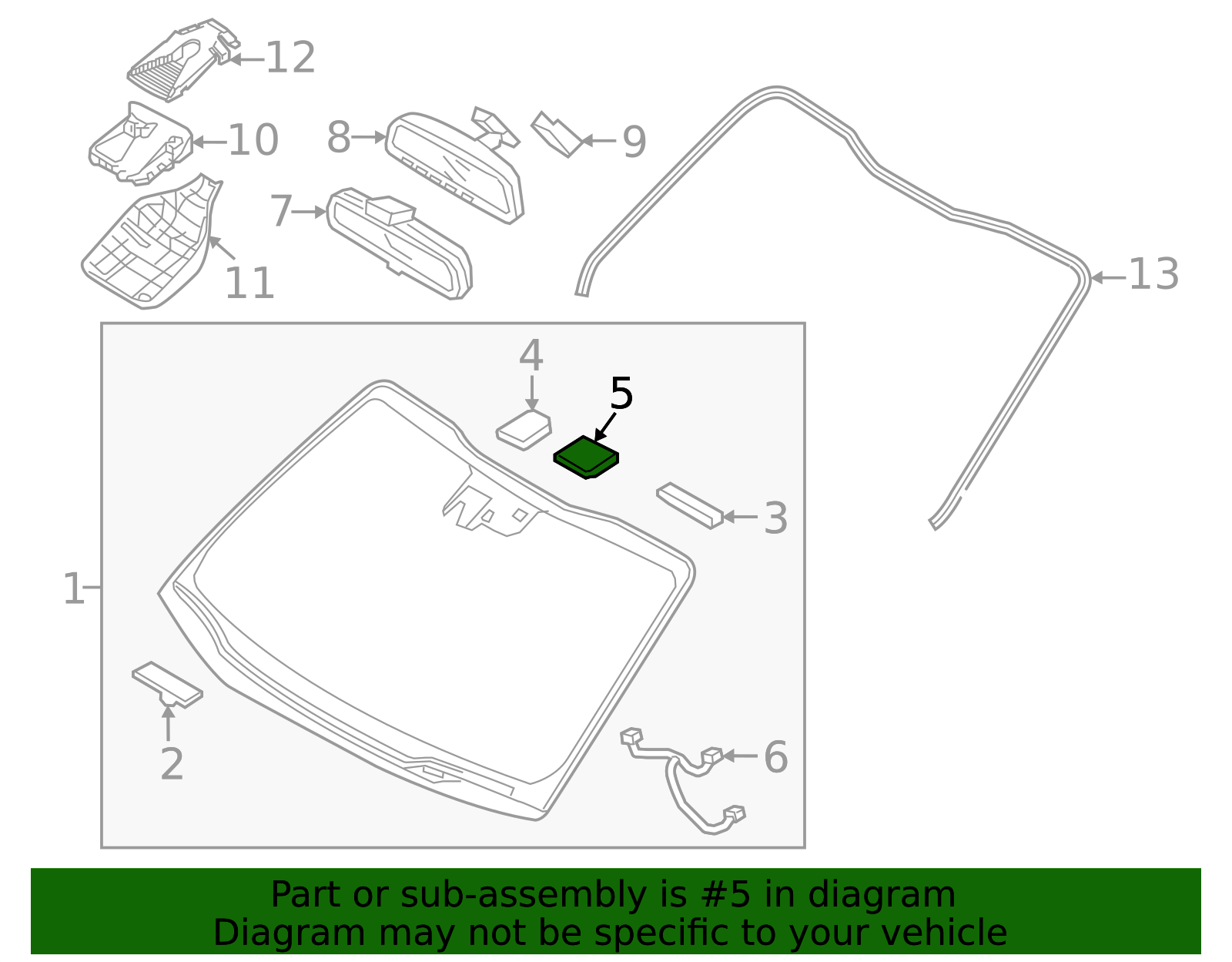 2015-2021 Kia | Humidity Sensor | 97257-C1000 | Kia Auto Parts