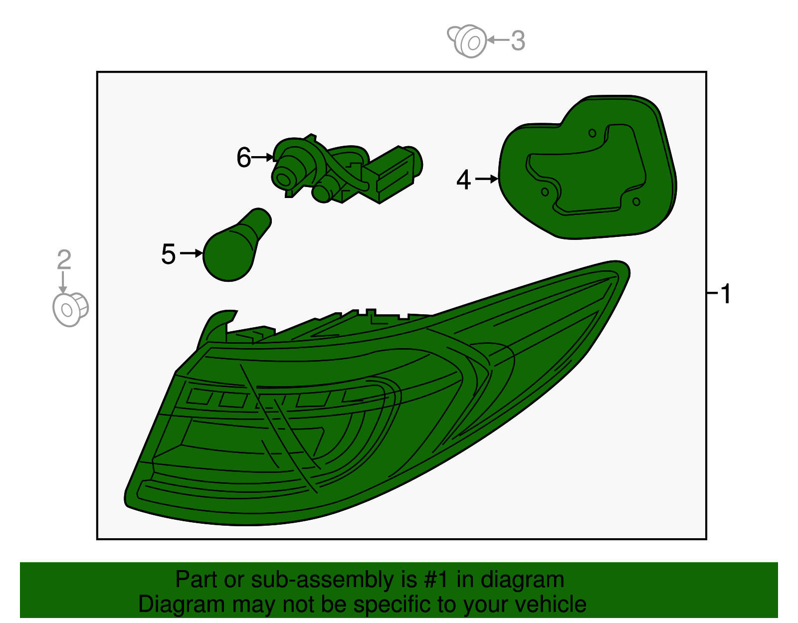 2018-2019 Hyundai Sonata Tail Lamp Assembly 92401-E6650 | OEM Parts Online