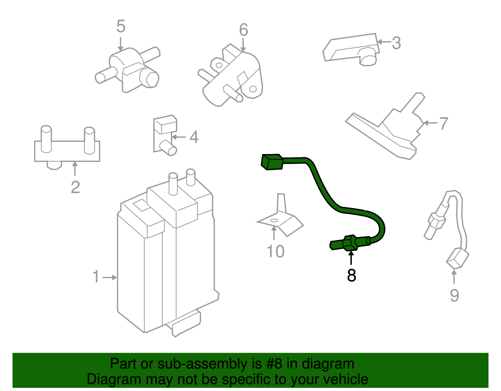 22693-JF00A - High-Quality Oxygen Sensor for 2009-2024 Nissan GT-R ...