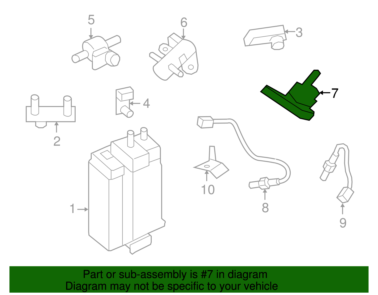 14956-JF00A - Solenoid Valve - 2009-2024 Nissan GT-R | Nissan OEM Parts ...