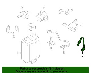 2007-2024 Nissan Oxygen Sensor 226A0-EN21A | OEM Parts Online