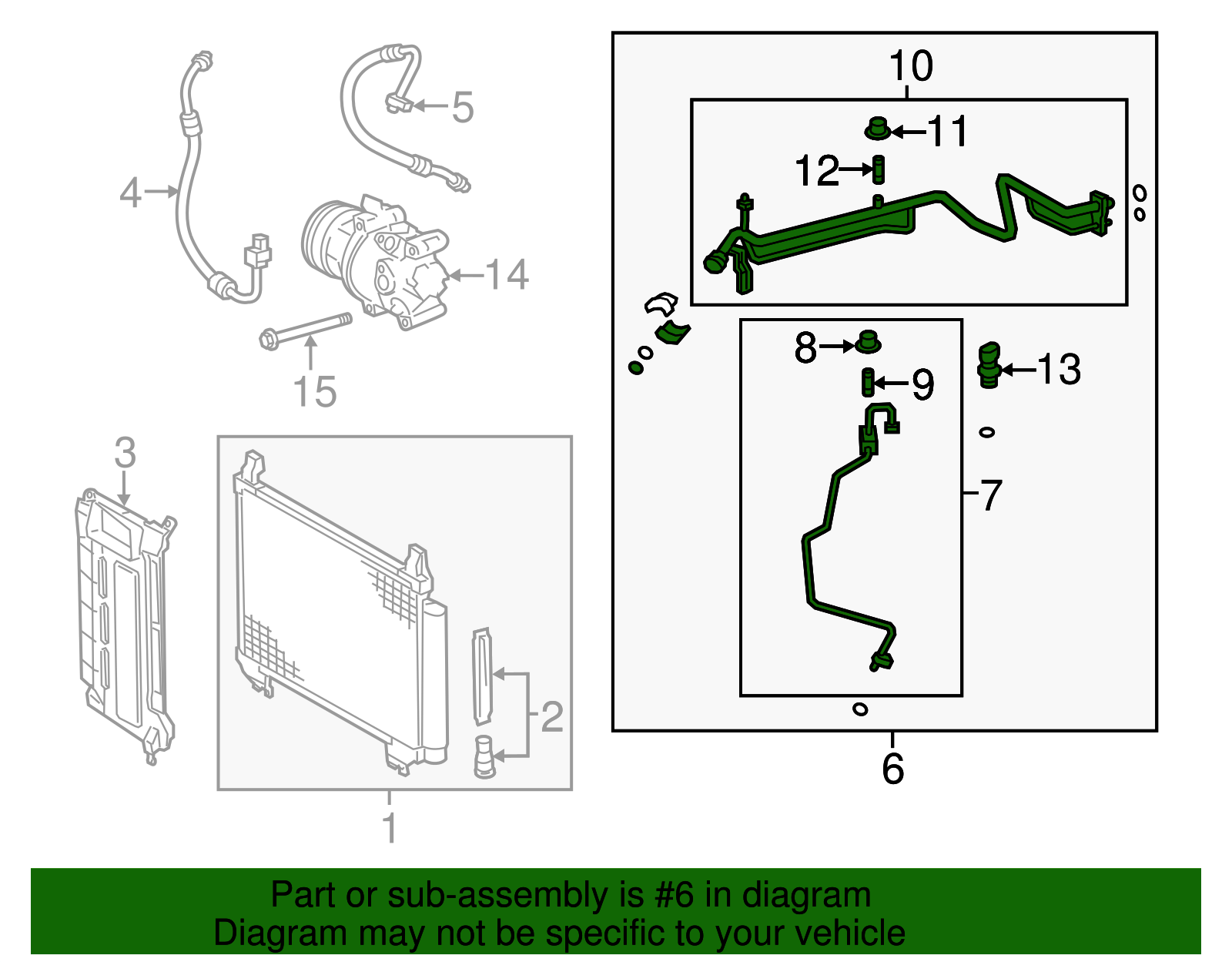 2016-2017 Toyota Yaris Liquid Line 88716-0D610 | Toyota Parts Center