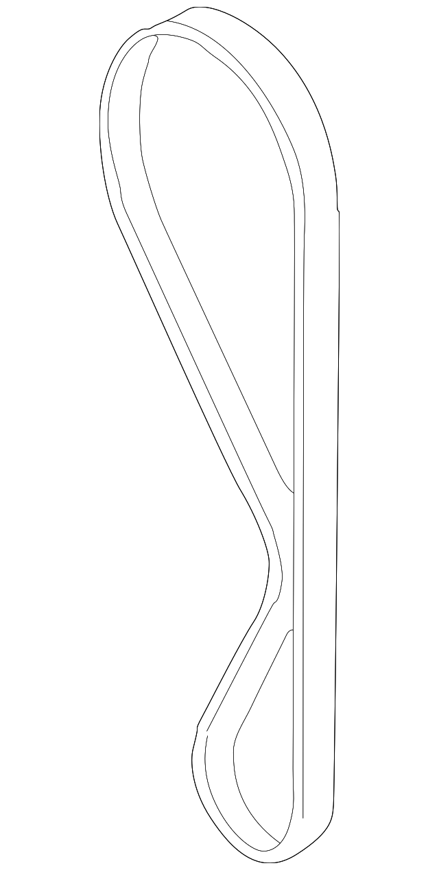 24312-22613 - Hyundai Timing Belt 2000-2002 Hyundai Accent ...