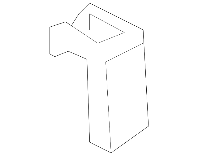 F57Z-16C076-AA - Lower Bracket 1998-2011 Ford Ranger | Big 3 Auto Parts