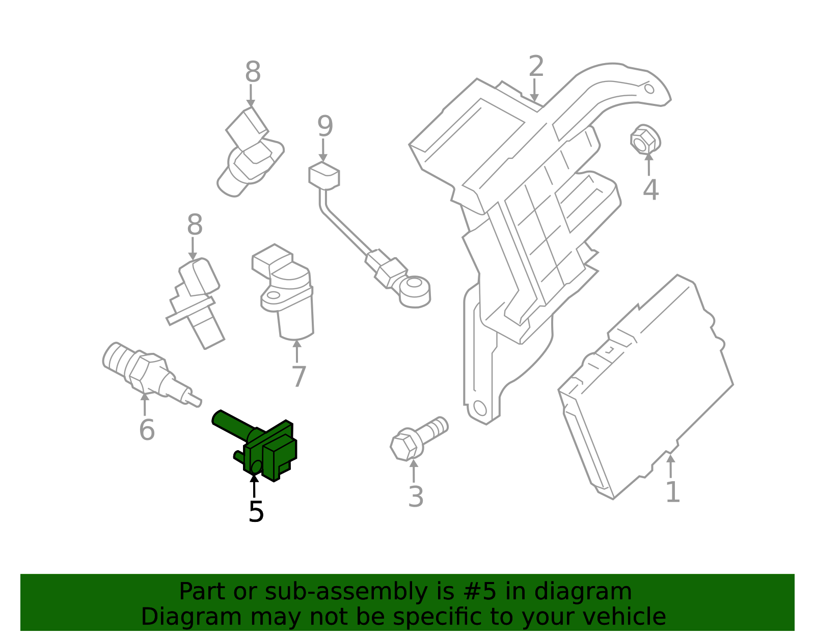 22433AA602 - Ignition Coil 2010-2021 Subaru | Subaru Factory Parts Online