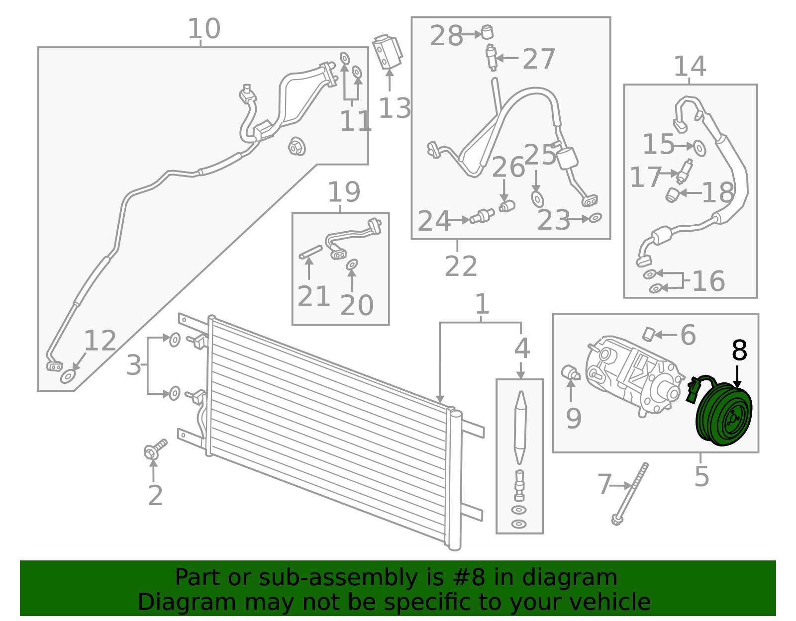 HC3Z-19D786-A - High-Quality Clutch & Pulley for 2017-2019 Ford ...