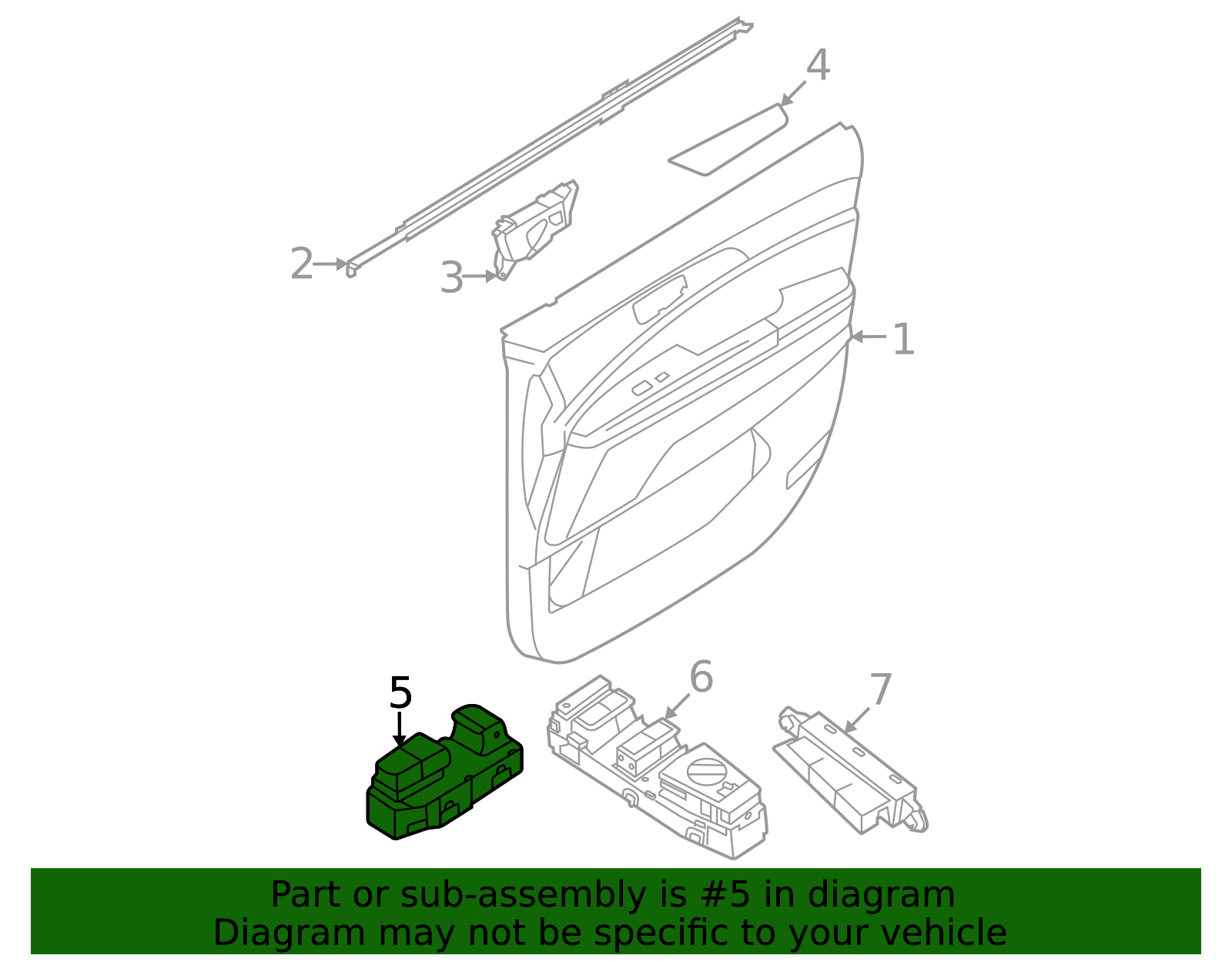 93581-R0020 - Switch Assembly 2022-2025 Kia Carnival | Kia.Parts Store