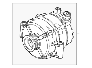 2011-2016 Ford | Alternator | BL3Z-10346-C | Walls' Ford Parts