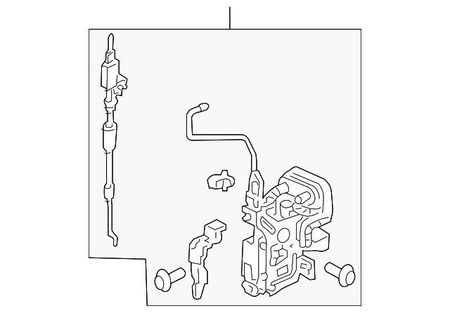 2003-2007 Honda Accord Lock Assembly 72152-SDN-A03 | OEM Parts Online