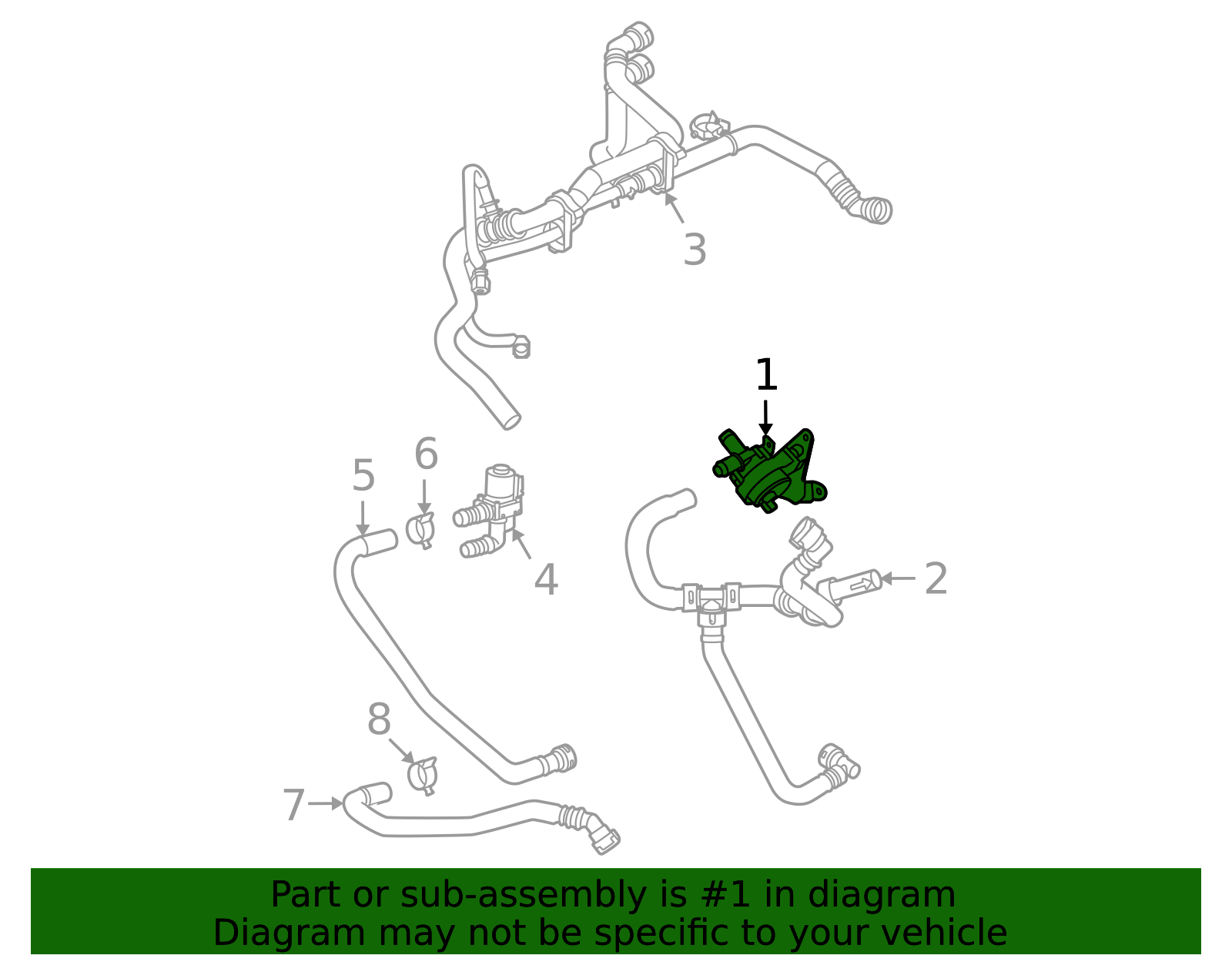 2021-2023 Ford F-150 Auxiliary Pump ML3Z-18D473-H | OEM Parts Online