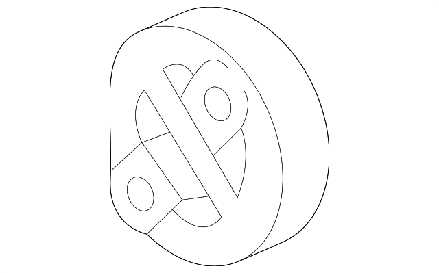 Genuine Toyota Exhaust System Hanger part# 17565-0P051 for 2005-2025 ...