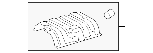 2017-2018 Toyota Avalon 2017-2018 Toyota Avalon - Heat Shield 58041 ...