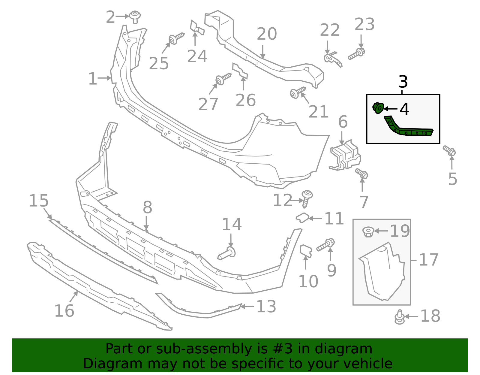 2021-2023 Hyundai Santa Fe Mount Bracket 86652-S2500 | OEM Parts Online