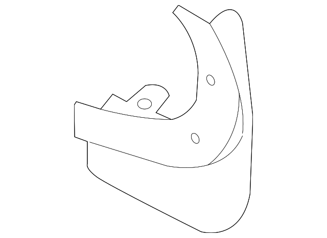 2010-2011 Kia Soul Mud Guard - Passenger Side (RH) 86842-2K050 ...