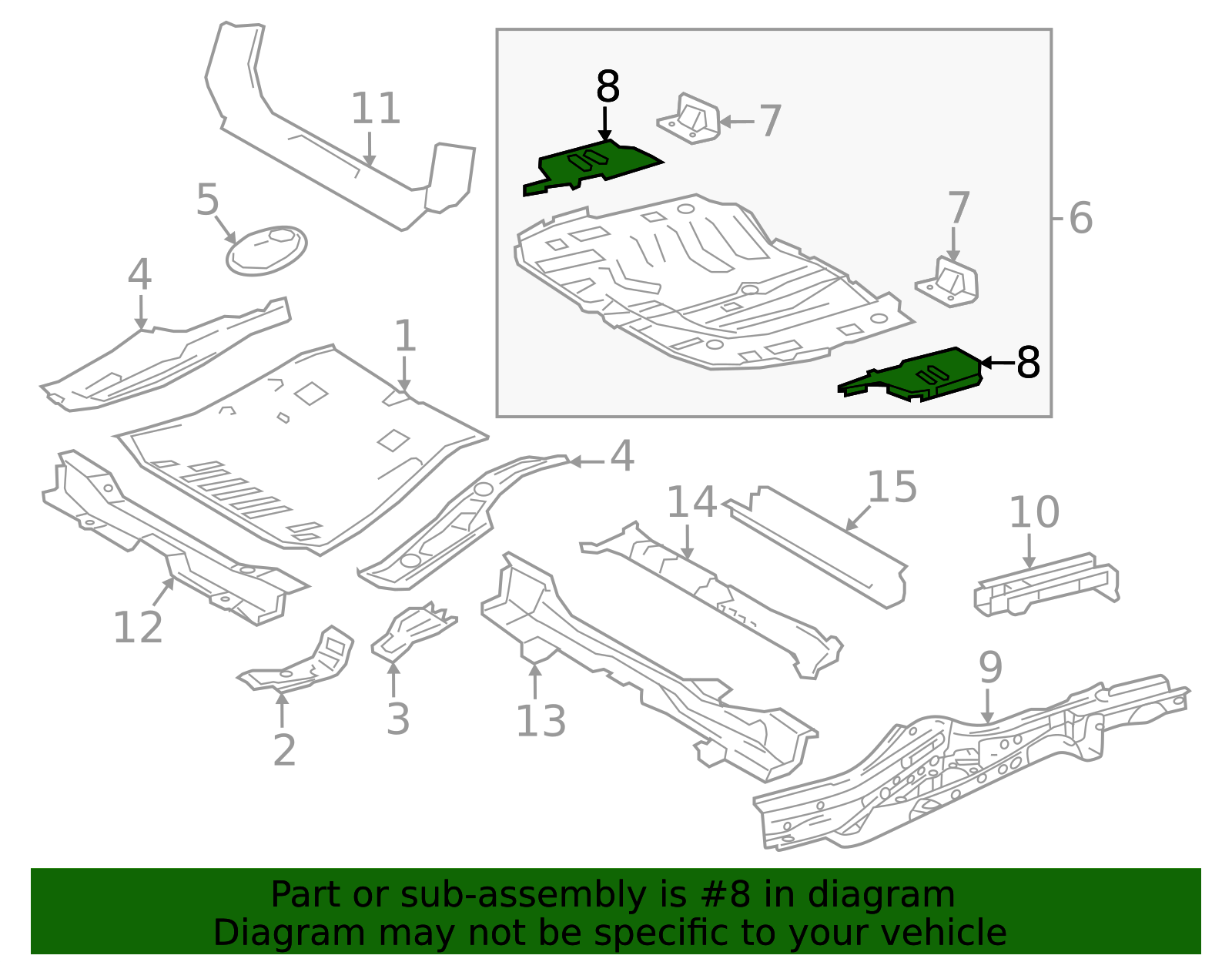 2023-2025 Toyota Side Panel 58316-47030 | MotorMotor
