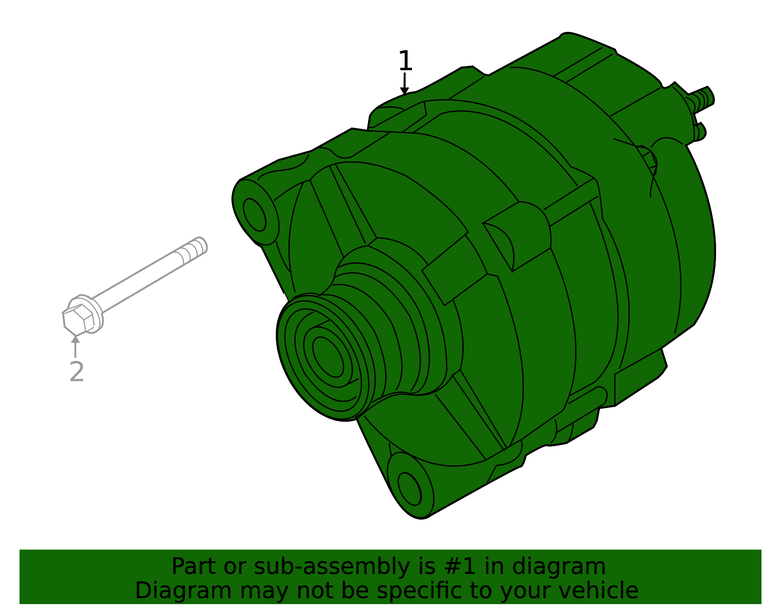 2021 Nissan Rogue Alternator 23100-6RA0A | Nissan Parts Central