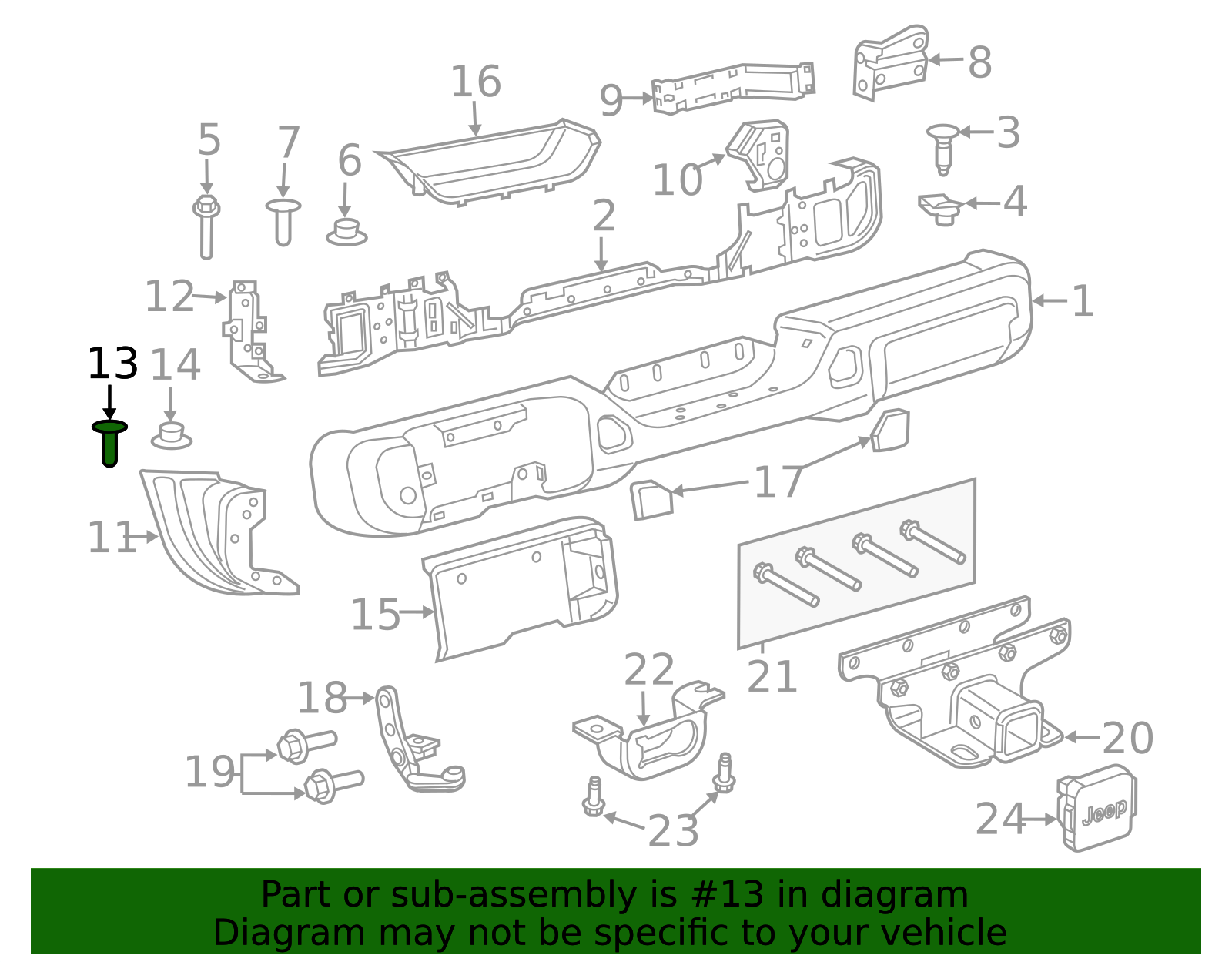 6512672AA - Hose Clamp | Mopar Parts Canada