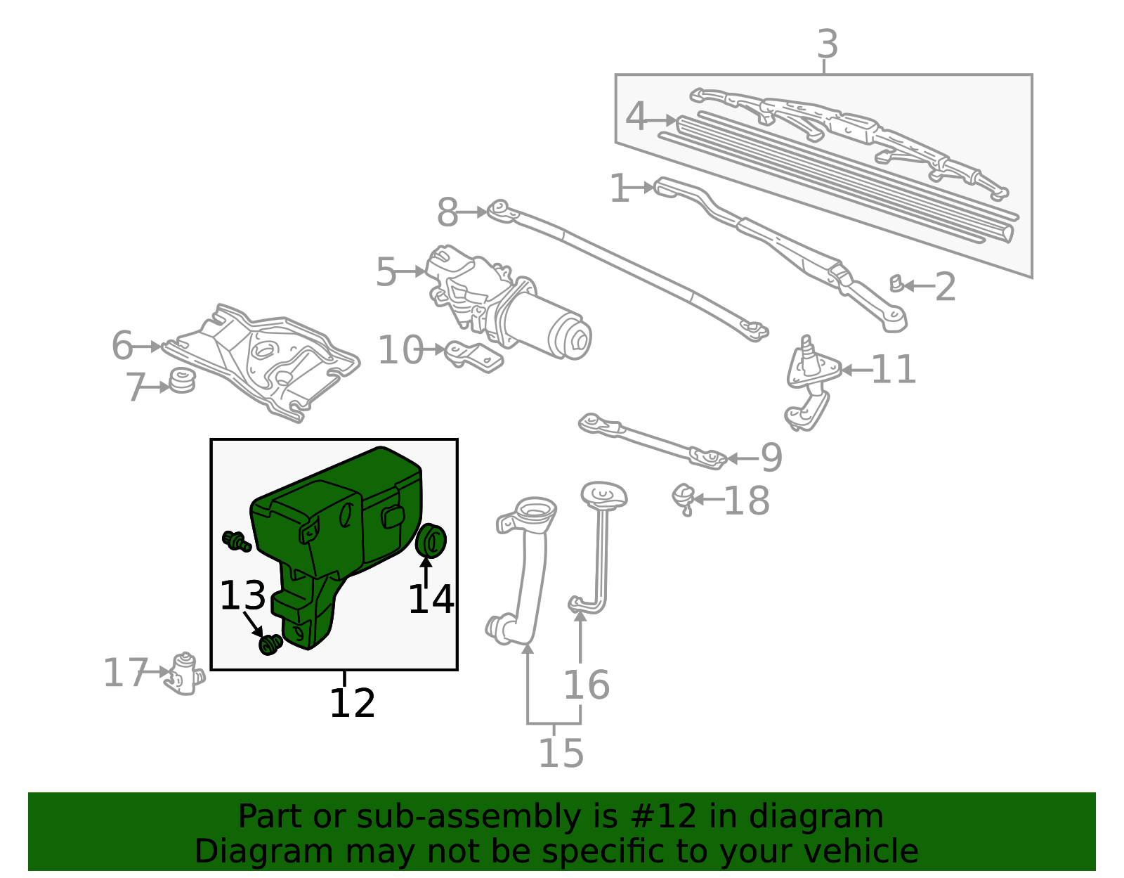2000-2009 Honda S2000 Reservoir Assembly 76840-S2A-003 | Cheaper Honda ...