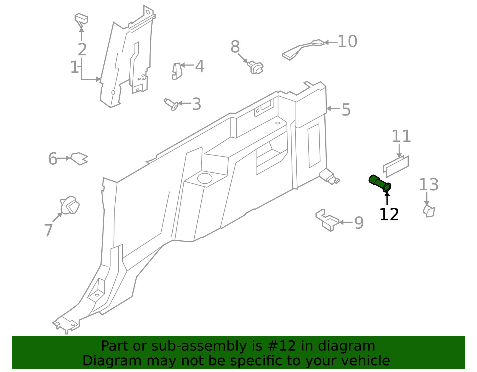2015-2025 Ford 12 Volt Accessory Power Outlet F1EZ-19N236-A | OEM Parts ...