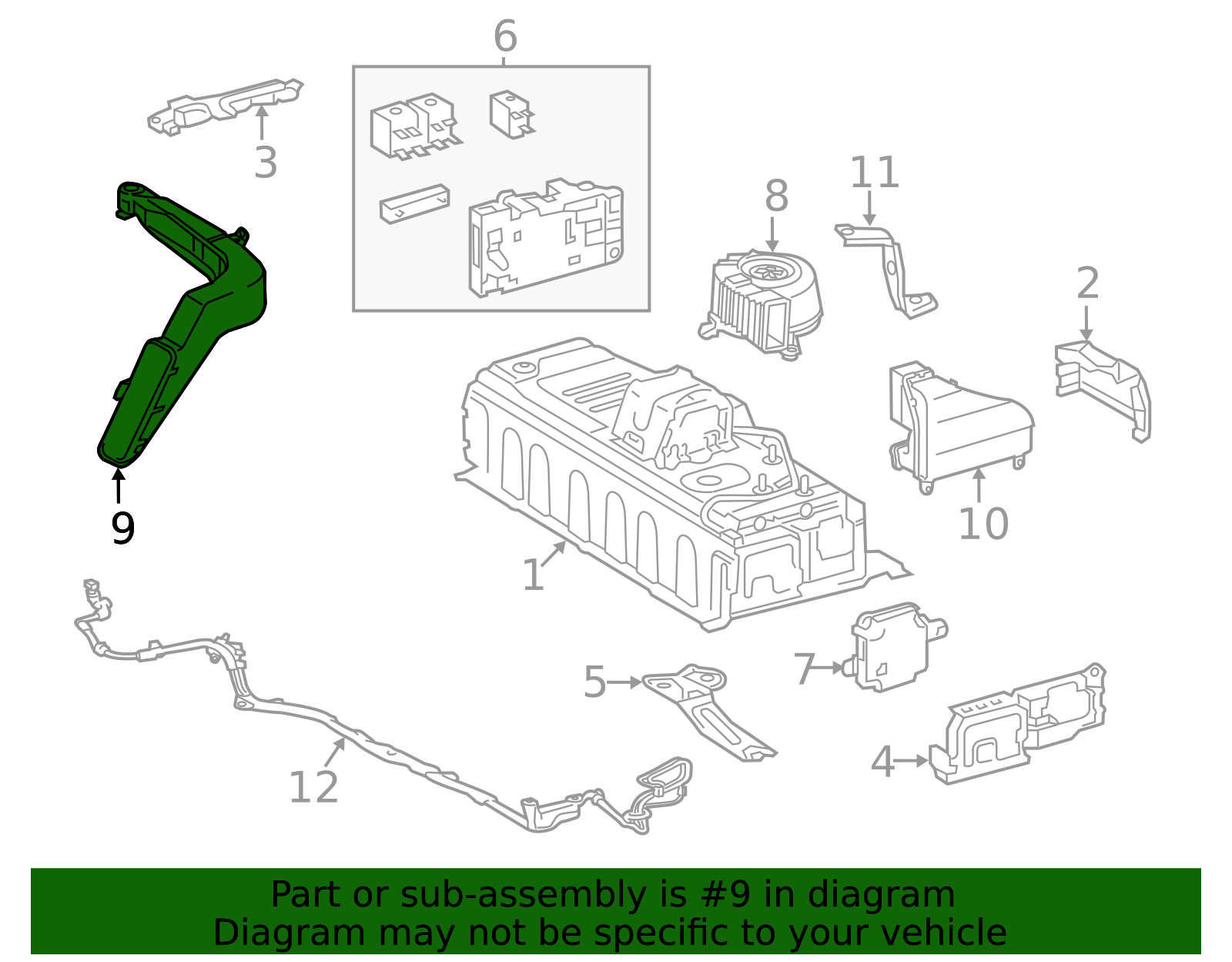 2013-2018 Lexus ES300h Intake Duct G92D1-33041 | OEM Parts Online